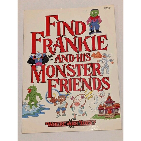 Toys | Find Frankie And His Monster Friends Where Are They Vintage ...
